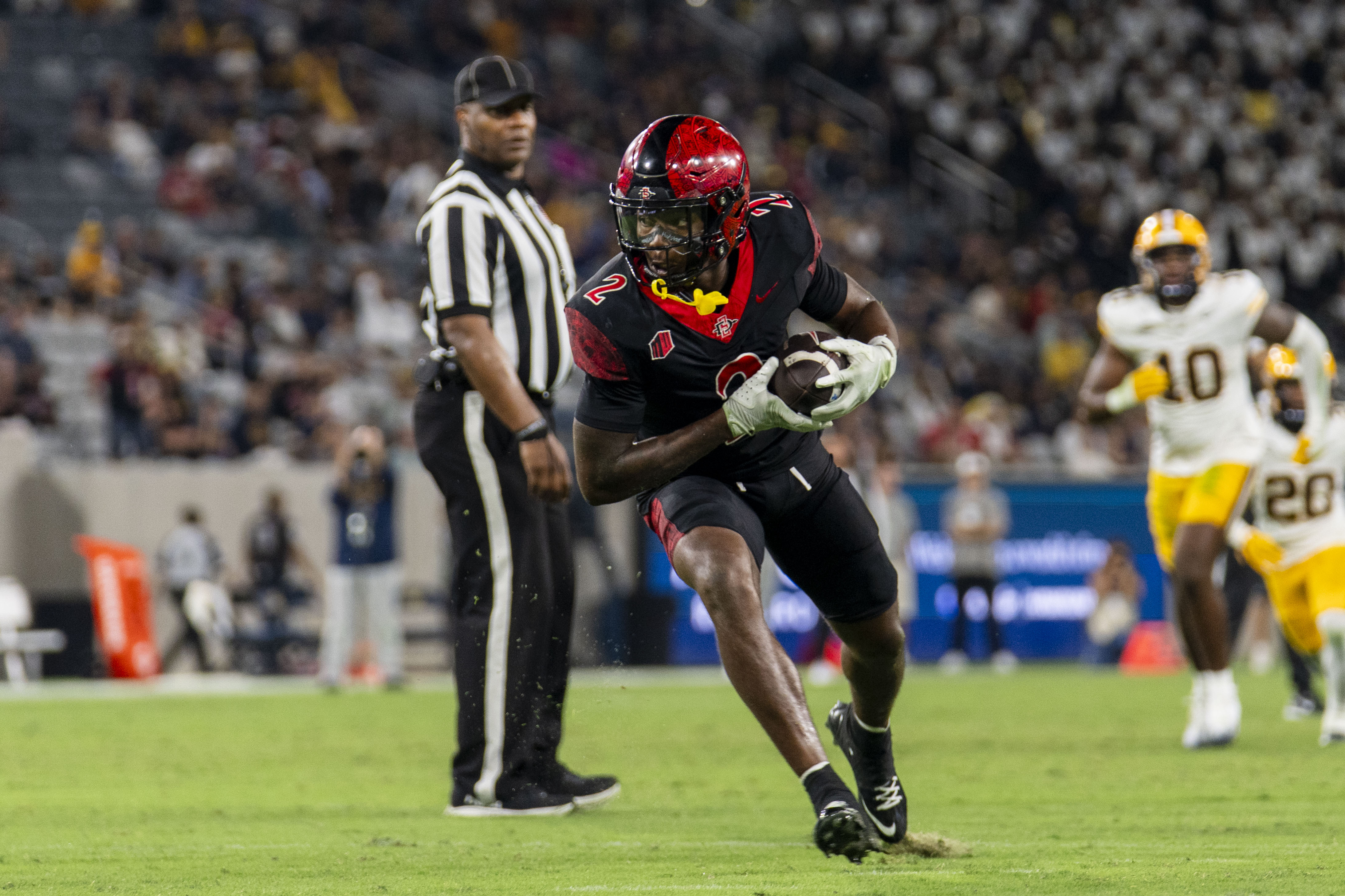 TST Images: Aztecs defeat Golden Bears, 34-0, at Snapdragon Stadium