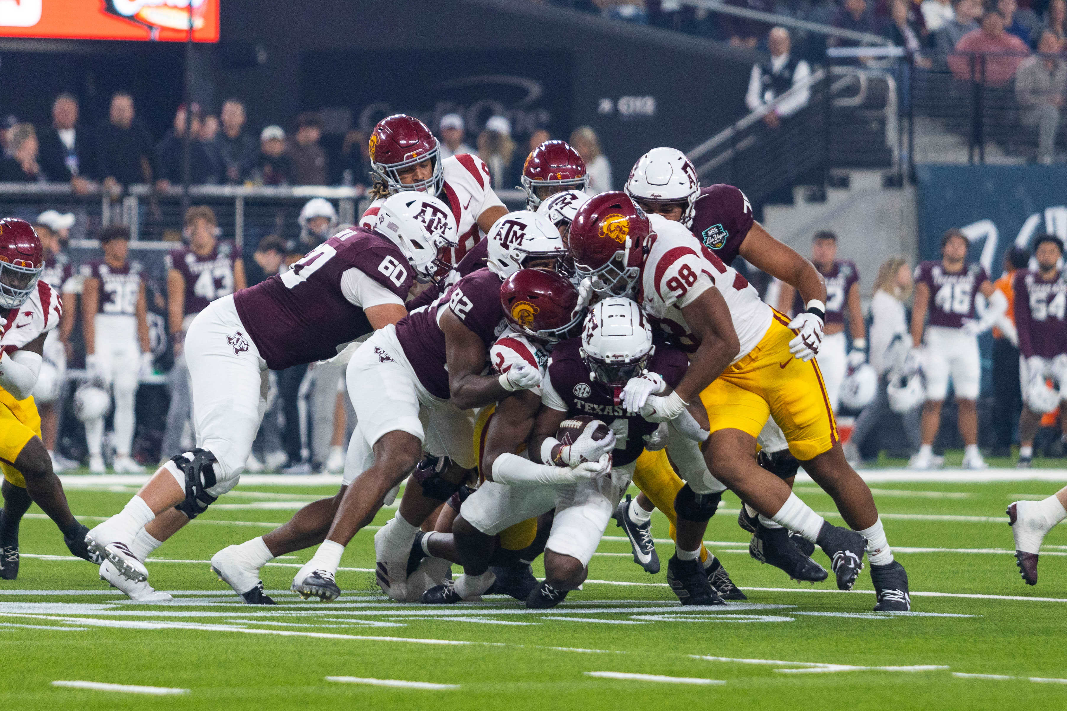 TST Images: USC comes back to defeat Texas A&M in the Las Vegas Bowl, 35-31