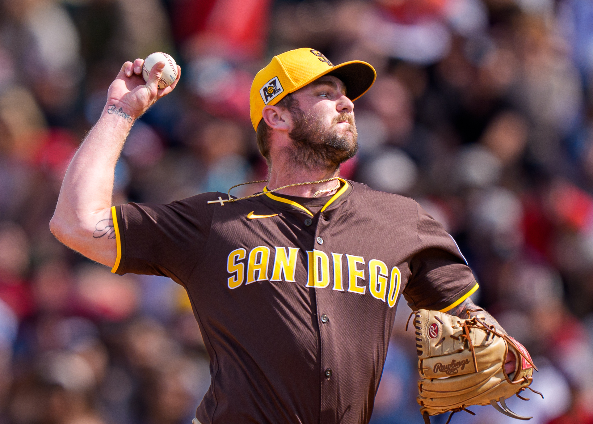 TST Images: Padres defeat Angels, 4-2, in Spring Training