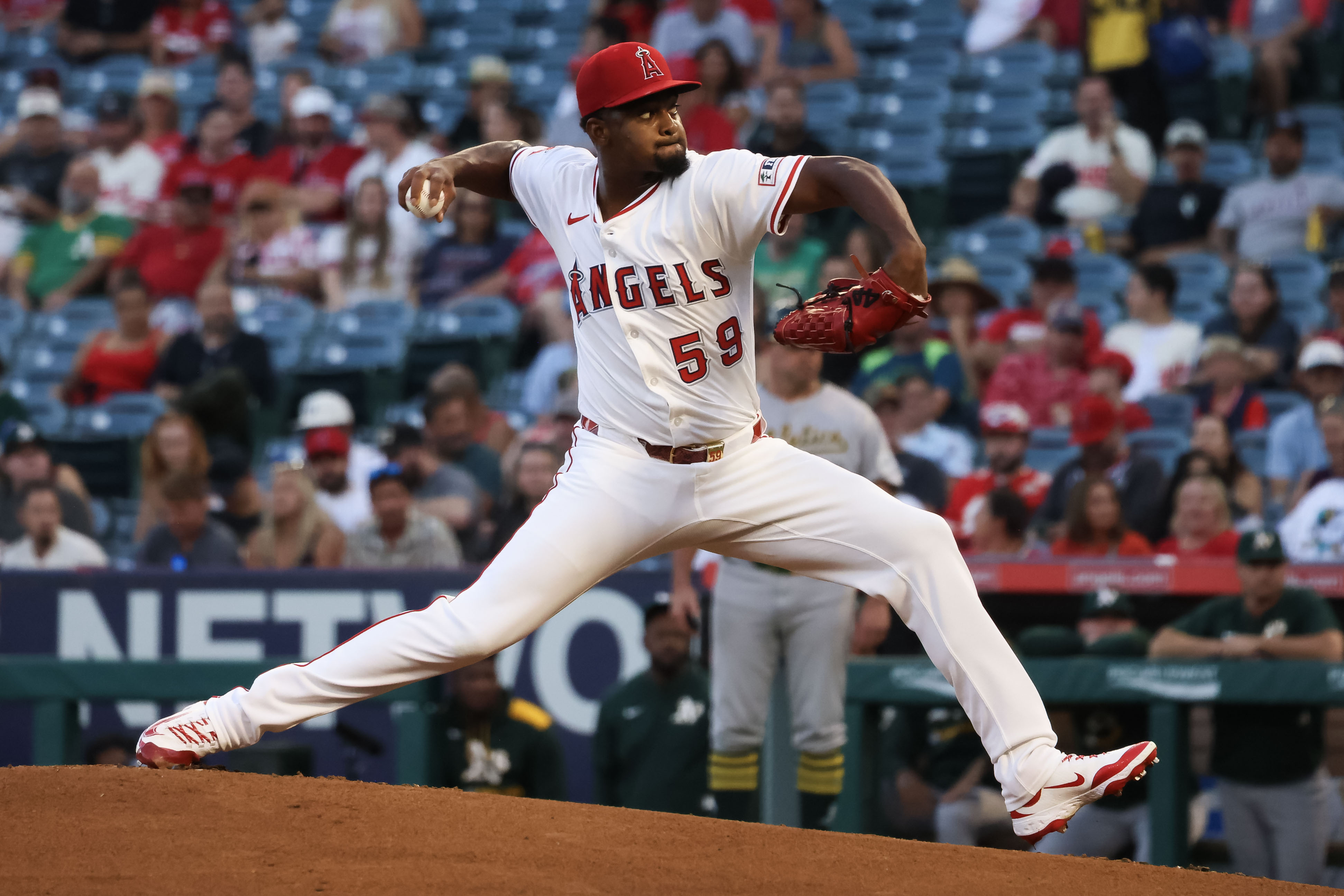 TST Images: Athletics defeat Angels, 10-4, at Angel Stadium