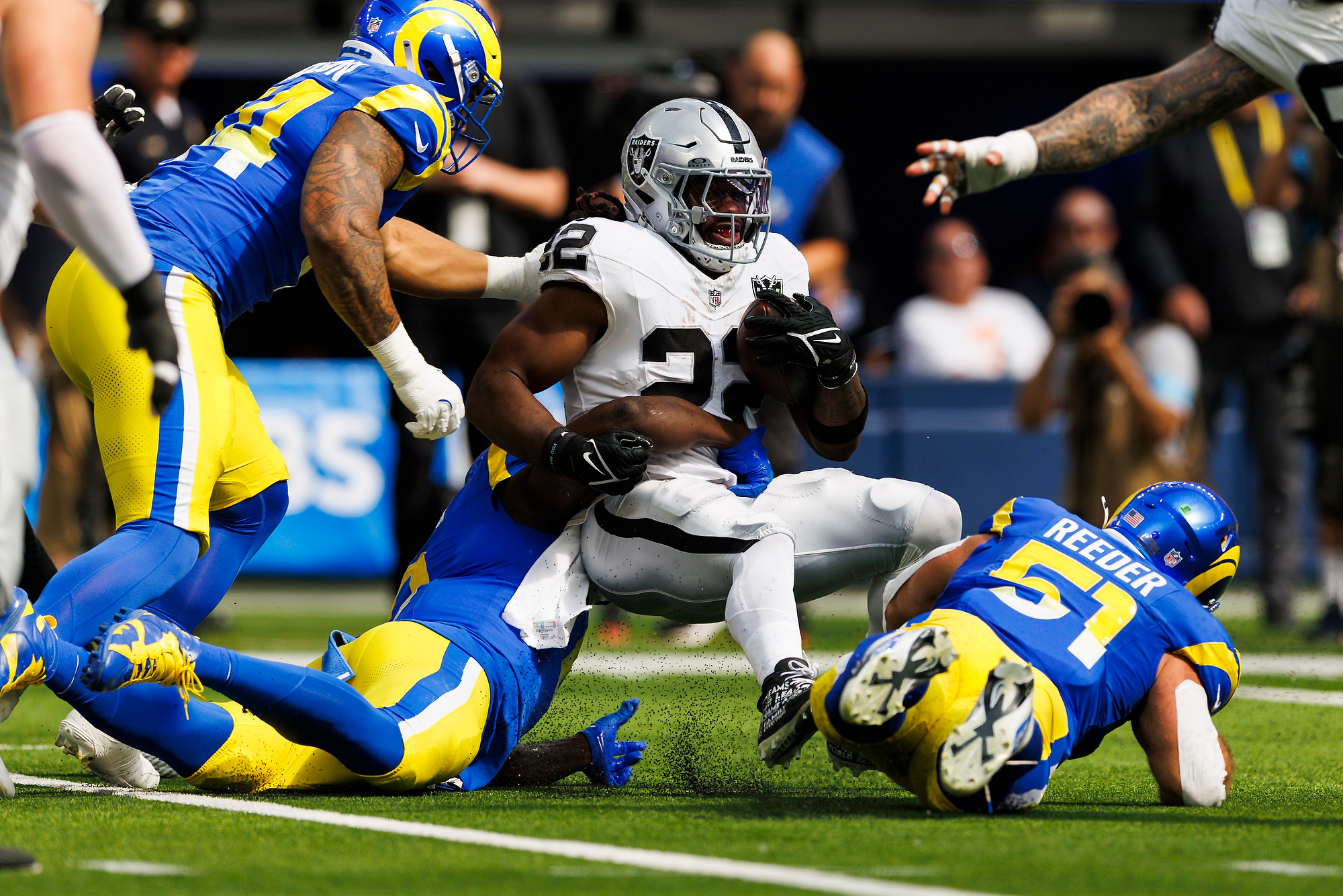 TST Images: Turnovers lead to Rams win over Raiders