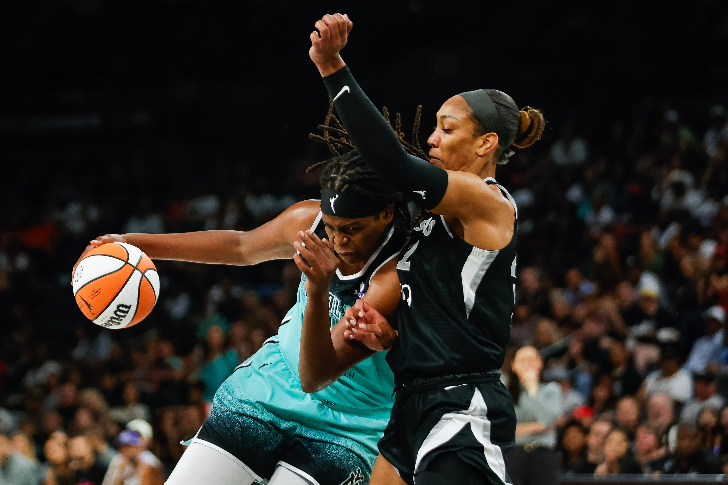TST Images: Aces defeat Liberty at home, 83-77