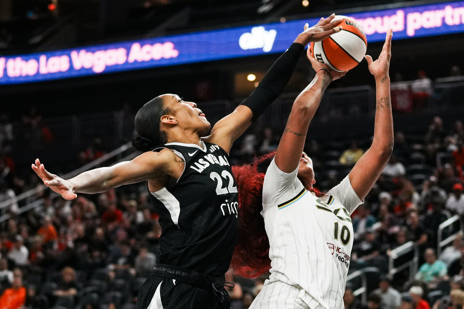 TST Images: Aces defeat Sk at T-Mobile Arena