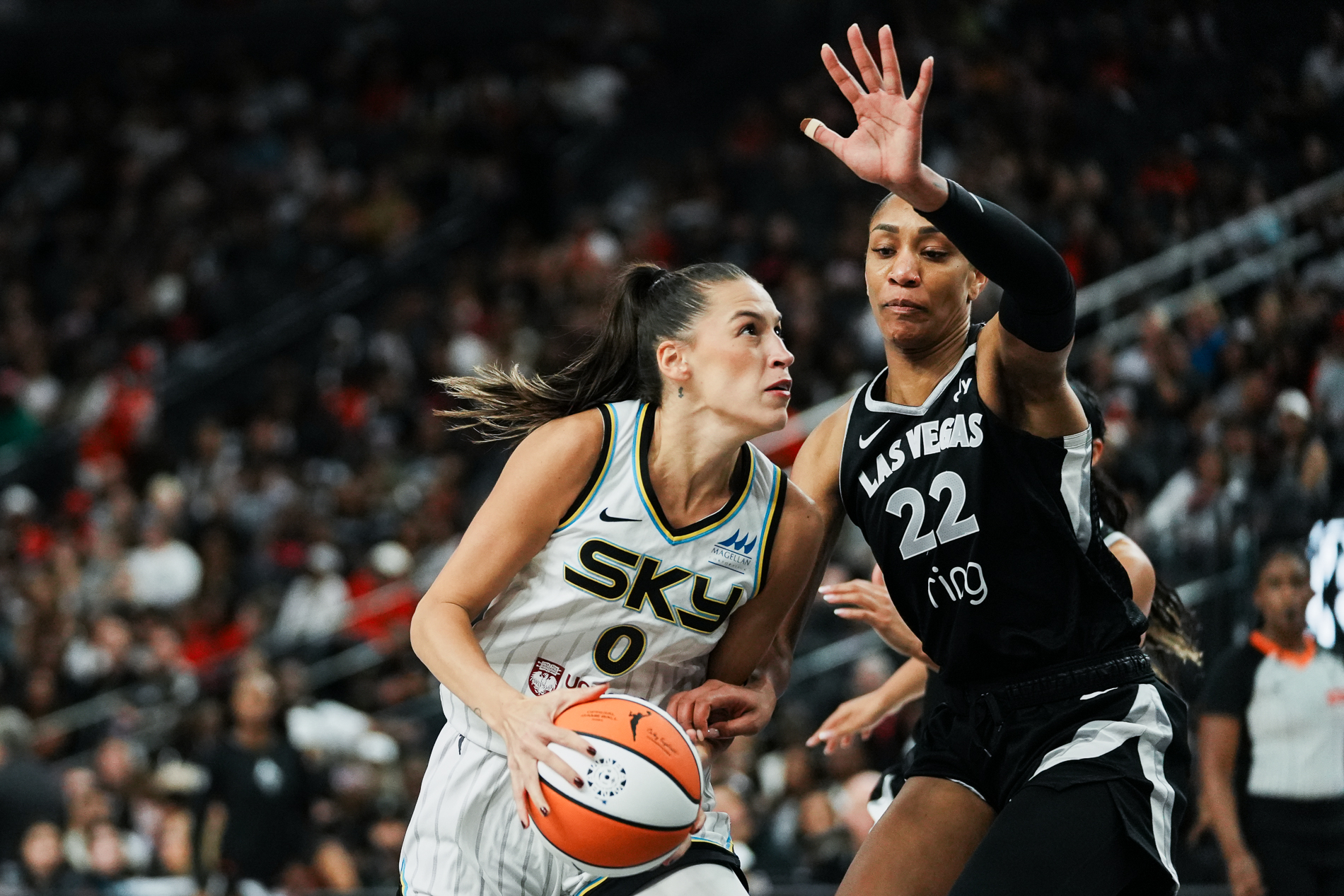 TST Images: Aces defeat Sk at T-Mobile Arena