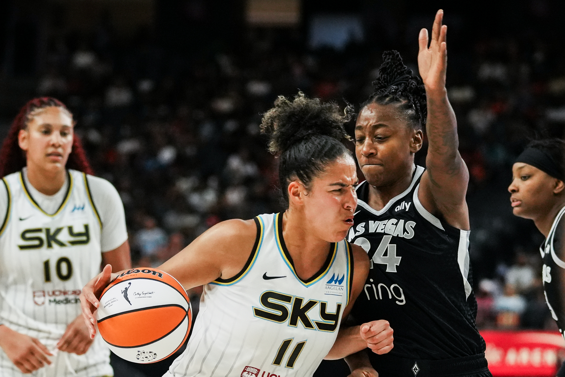 TST Images: Aces defeat Sk at T-Mobile Arena