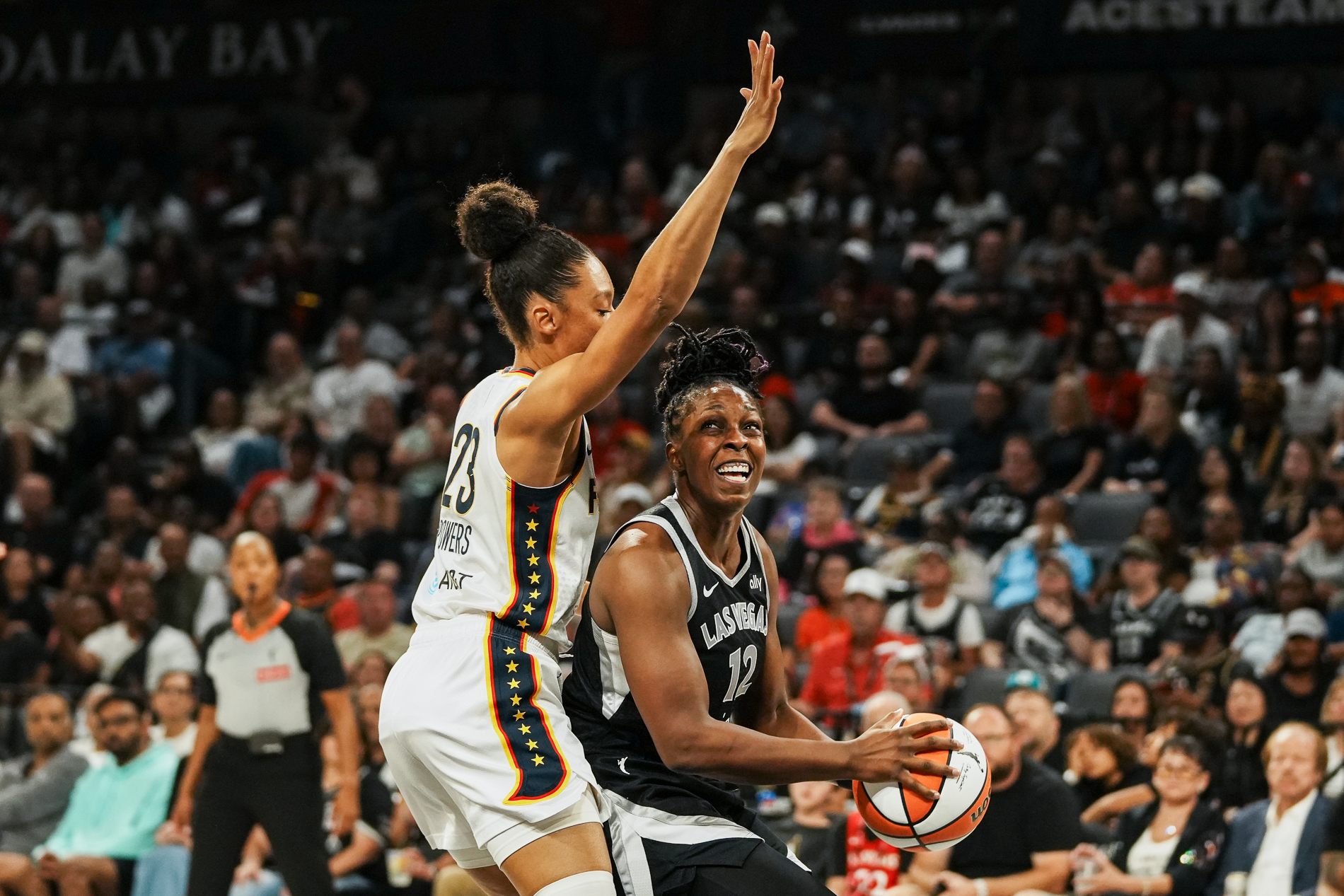 TST Images: Aces defeat Fever, 90-68, at Michelob Ultra Arena
