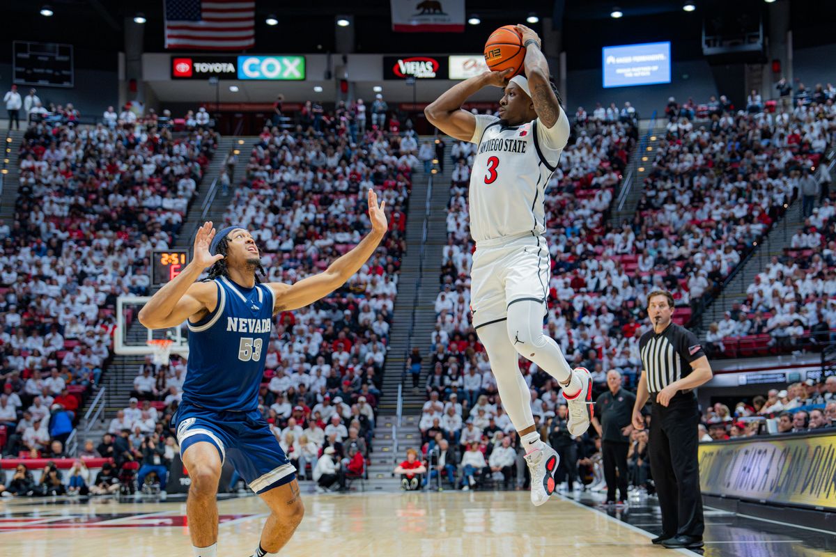 TST Images: Aztecs take down Nevada, 80-61, on Senior Night
