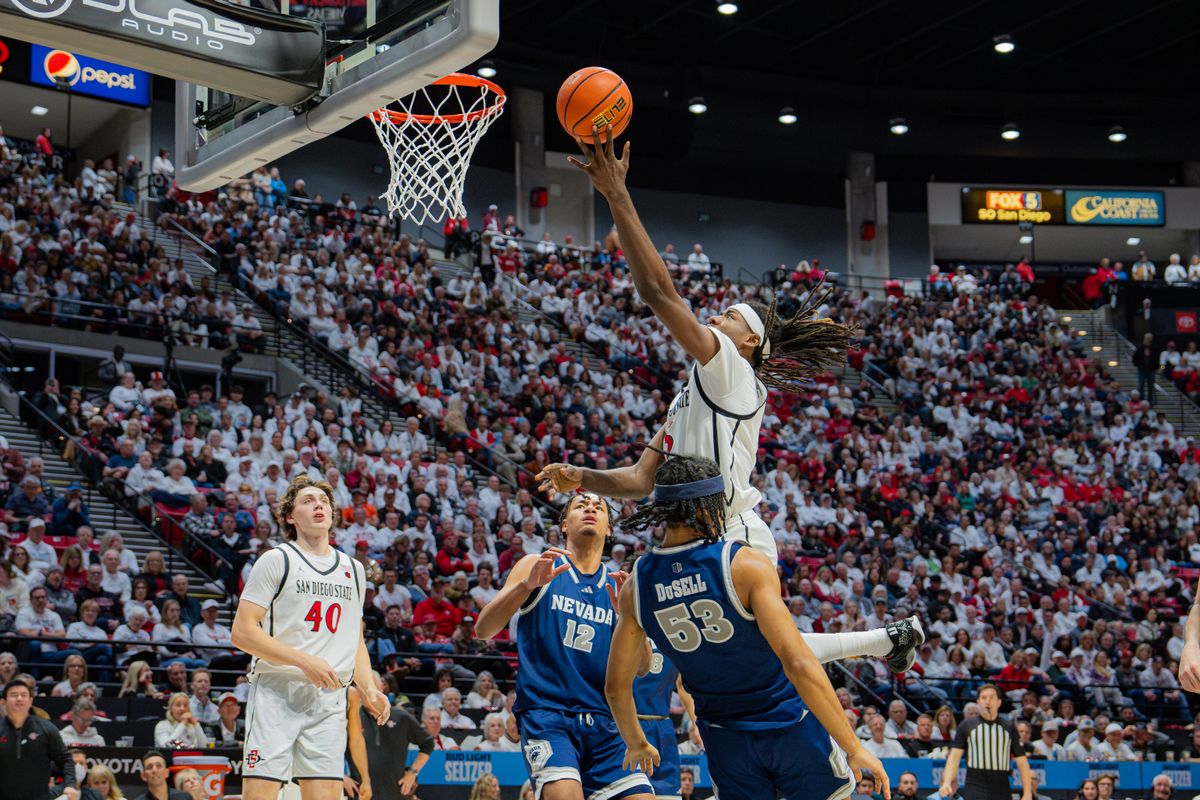 TST Images: Aztecs take down Nevada, 80-61, on Senior Night