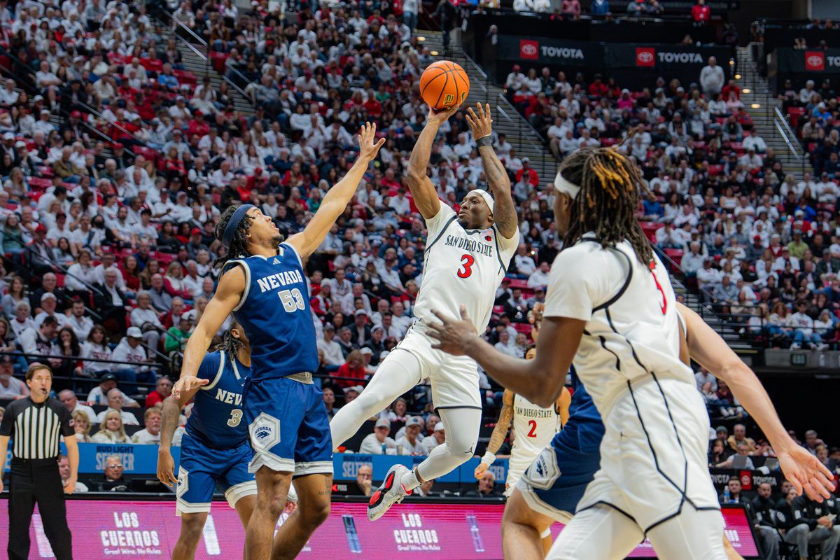 TST Images: Aztecs take down Nevada, 80-61, on Senior Night