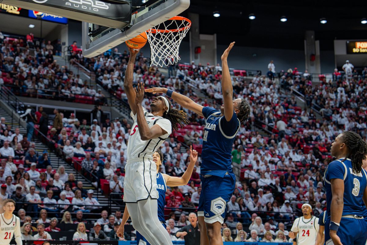 TST Images: Aztecs take down Nevada, 80-61, on Senior Night