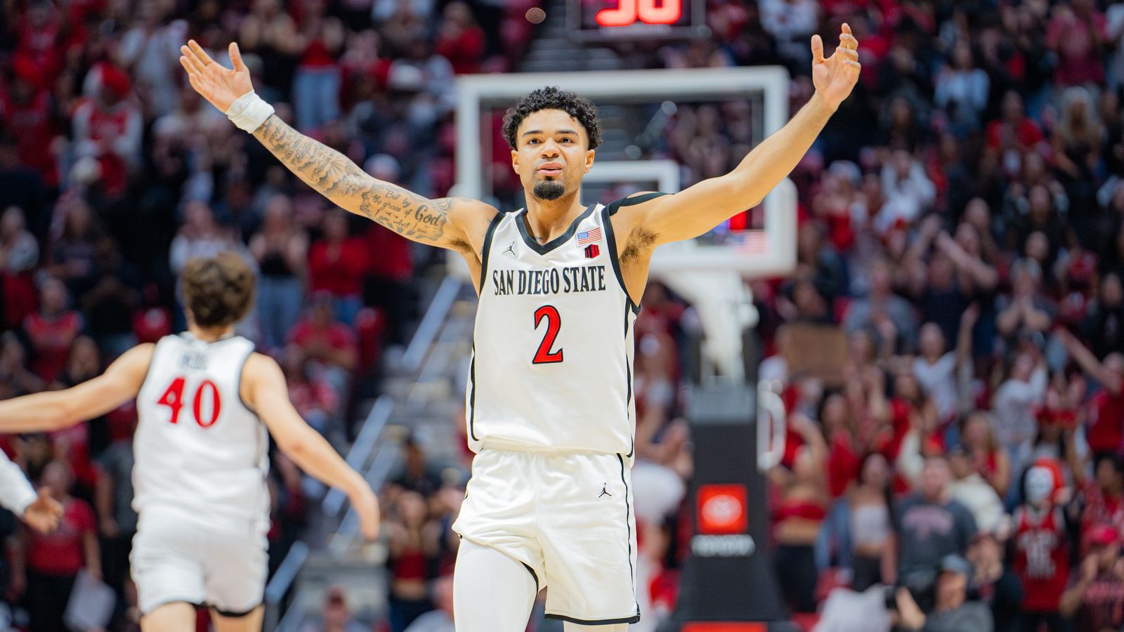 TST Images: SDSU defeats Wyoming in a fight til' the finish game, 63-61