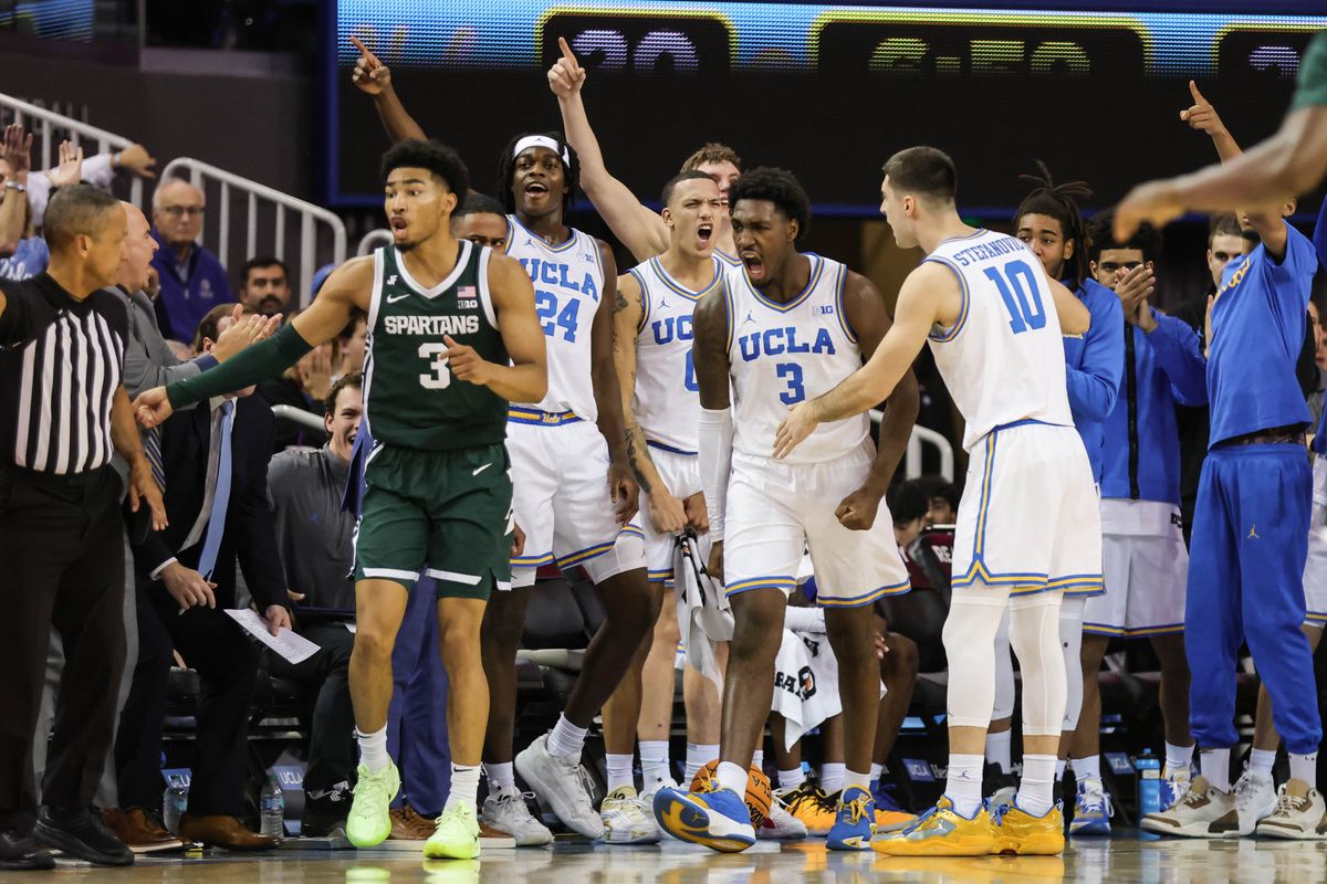 TST Images: UCLA Men's basketball defeats Michigan, 63-61, at Pauley ...