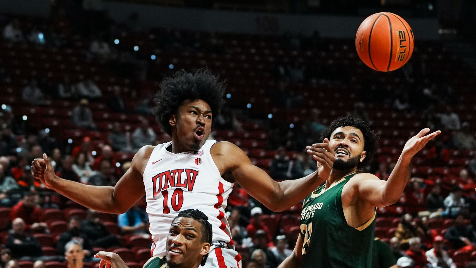 TST Images: UNLV defeated by Colorado State, 91-86, at Thomas & Mack Center