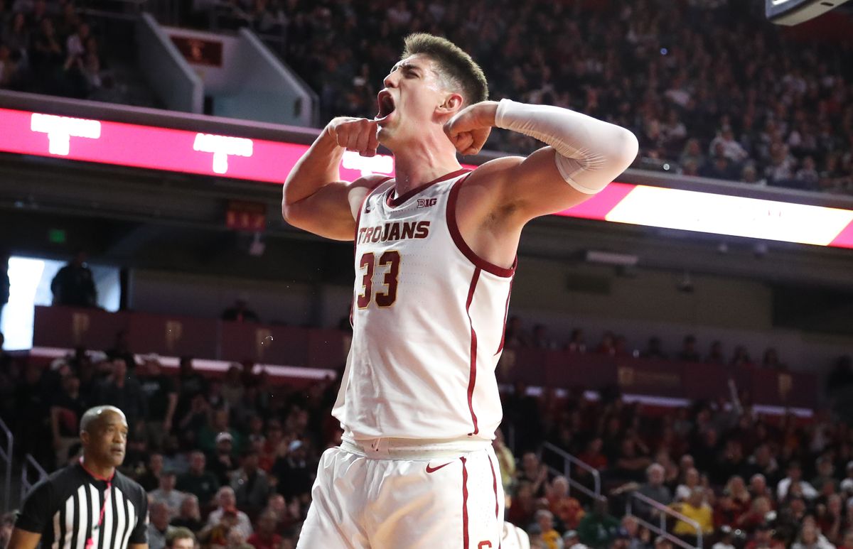 TST Images: USC Trojans defeat the Michigan State Spartans, 70-64