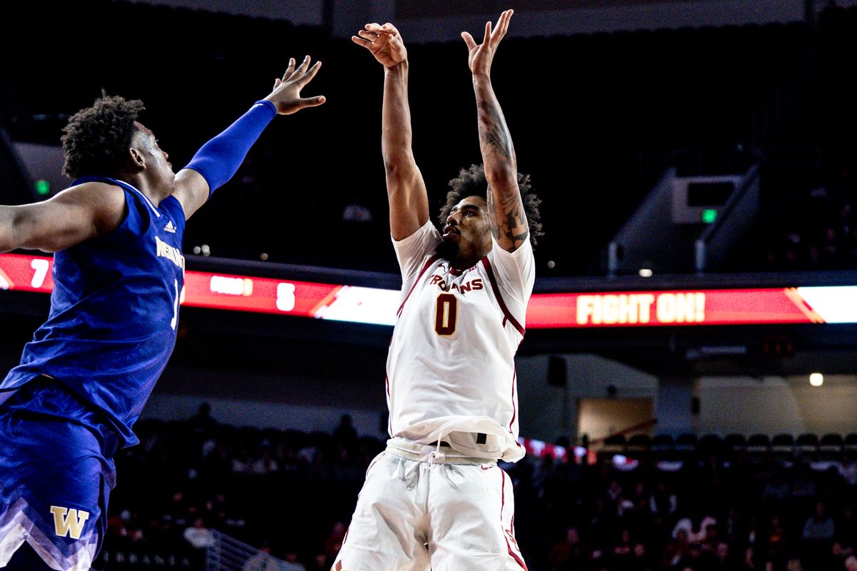 TST Images: USC defeats Washington, 92-61, at Galen Center