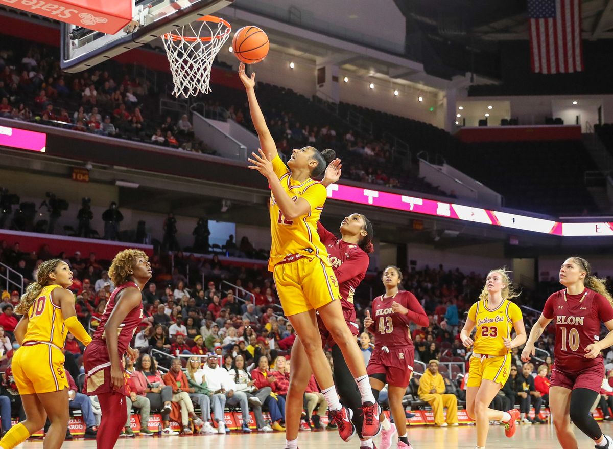 TST Images: USC Women of Troy defeat Elon Phoenix