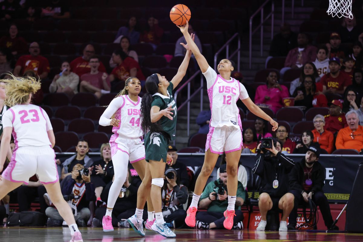 TST Images: USC WBB defeats Michigan, 83-75, at Galen Center