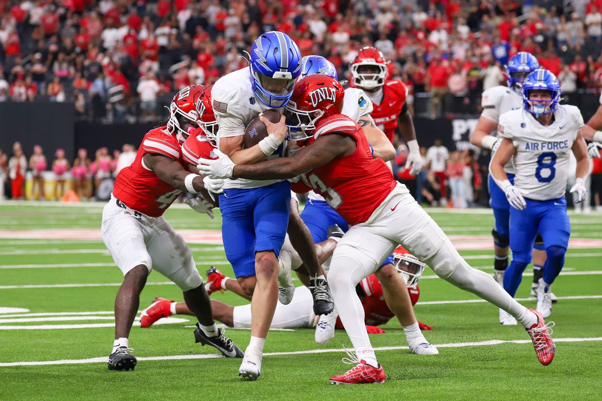 TST Images: UNLV defeats Air Force, 51-48, at Allegiant Stadium
