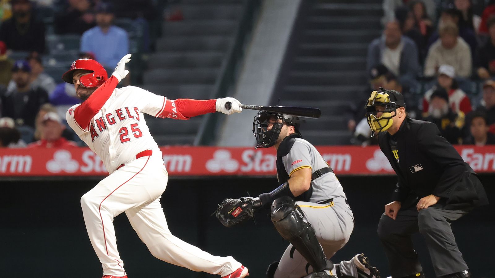 TST Images: Pirates defeat Angels, 3-0, at Angels Stadium