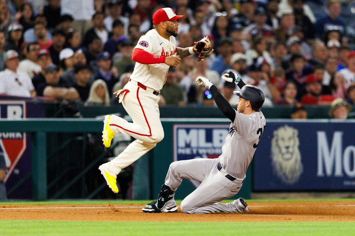 TST Images: Yankees defeat Angels, 3-2, at Angel Stadium