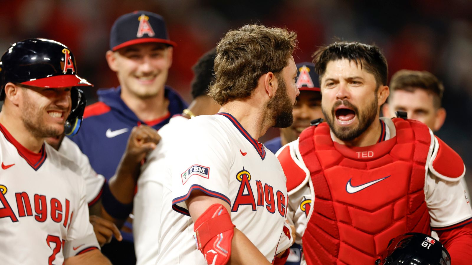 TST Images: Angels beat Rangers, 6-5, at Angel Stadium