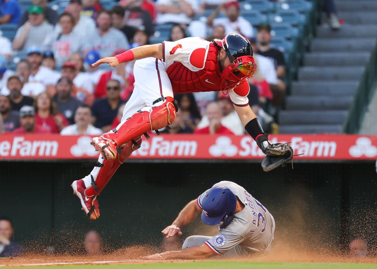 TST Images: Angels defeat Rangers, 11-8, at Angel Stadium