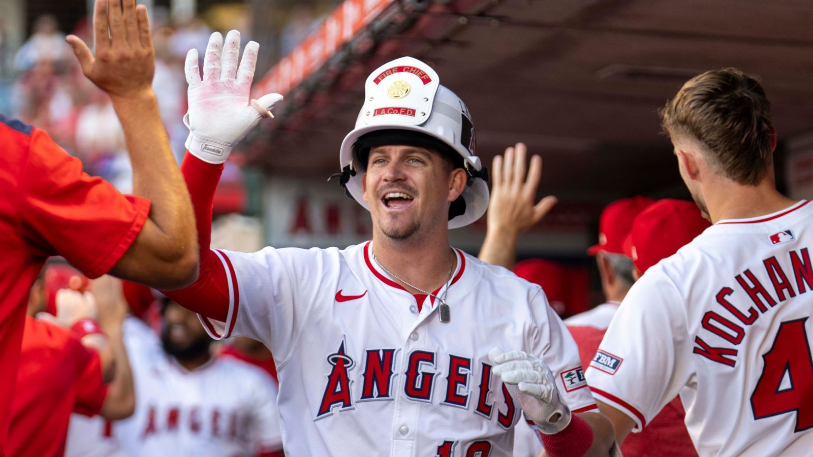 TST Images: Angels beat Rangers, 6-4, at Angel Stadium