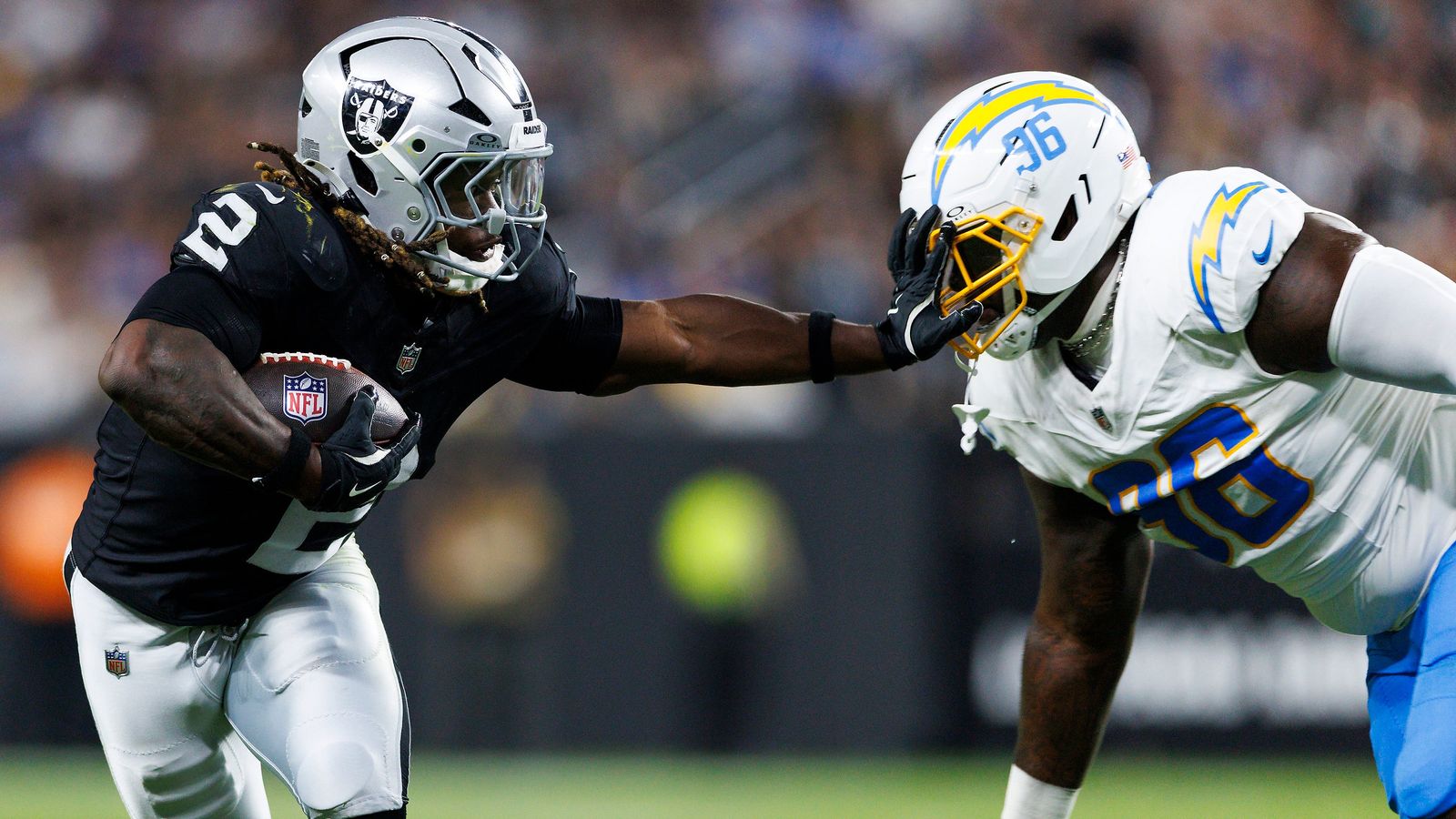 TST Images: Raiders defeat Chargers, XX-XX, at Allegiant Stadium