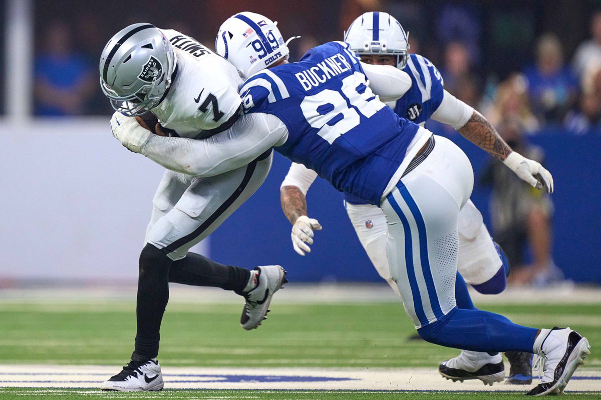 TST Images: Colts defeat Raiders, 40-6, at Lucas Oil Stadium
