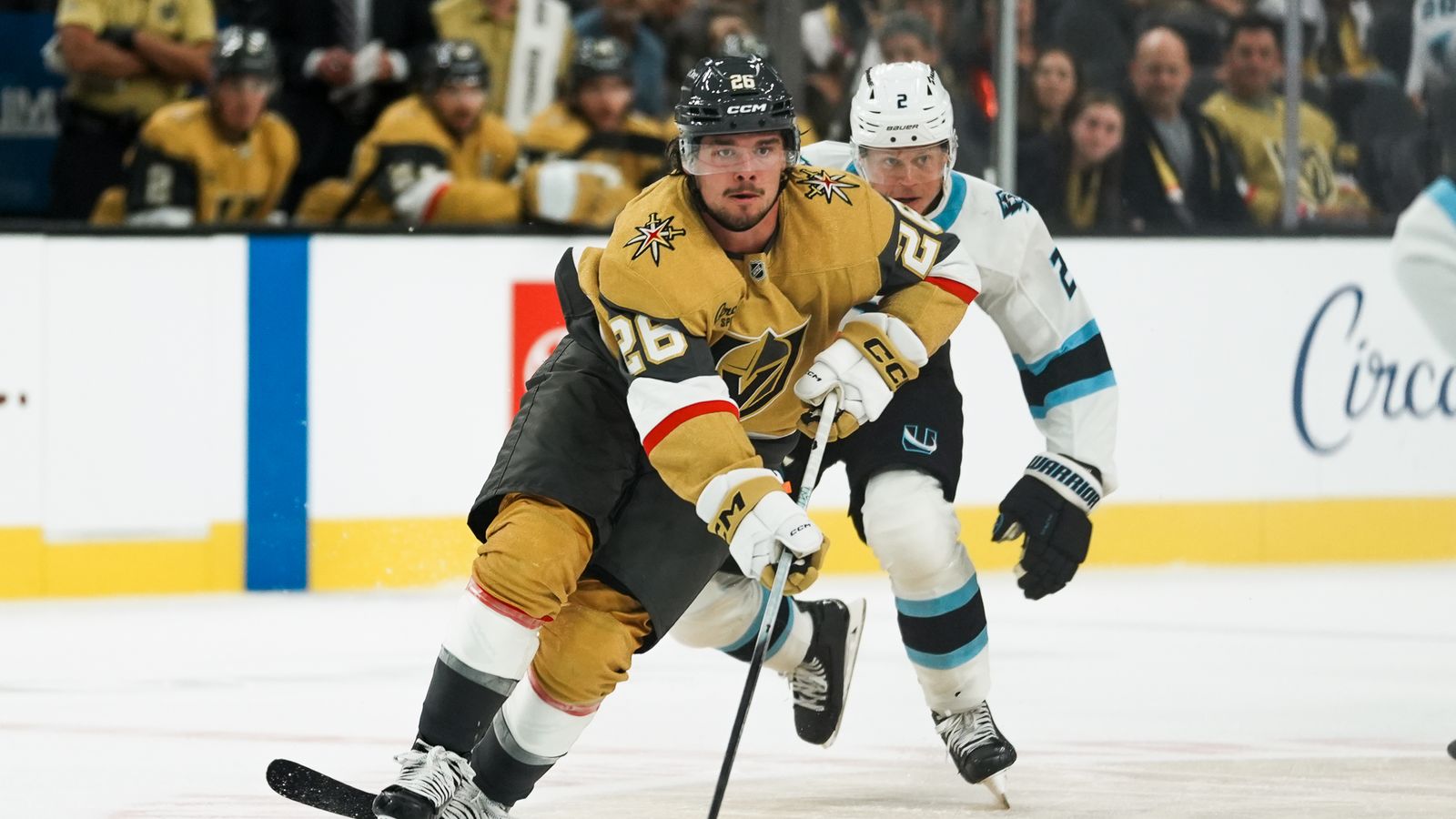 Knights defeat Mammoth, 3-2, at T-Mobile Arena