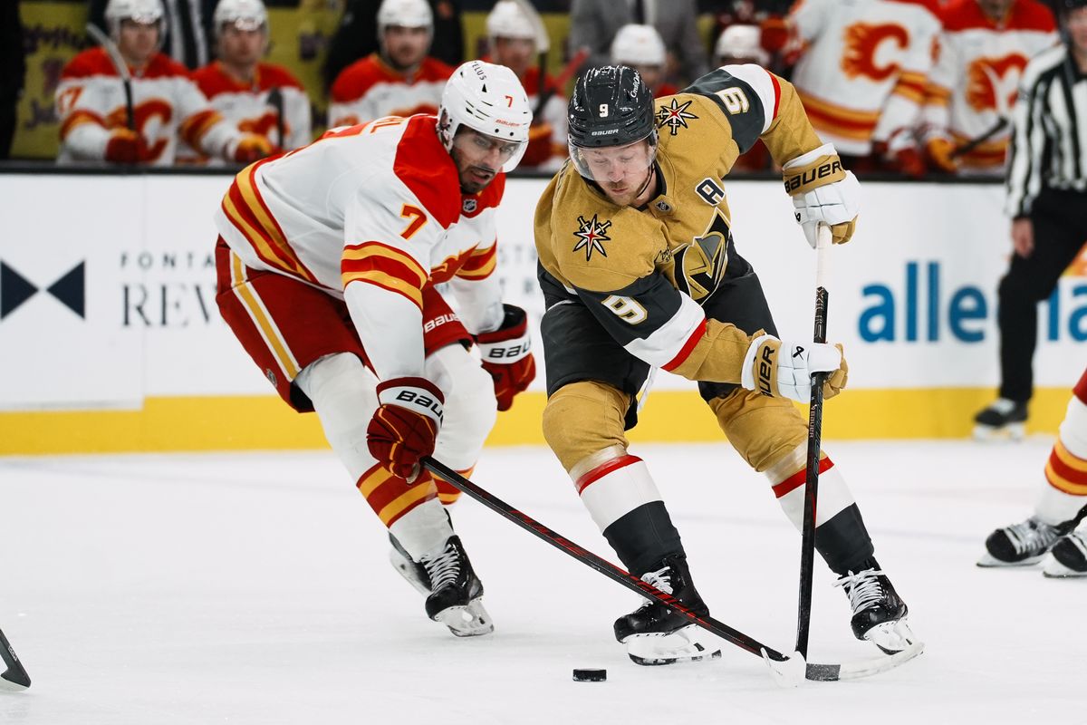 TST Images: Knights defeat Flames, 6-1, at T-Mobile Arena