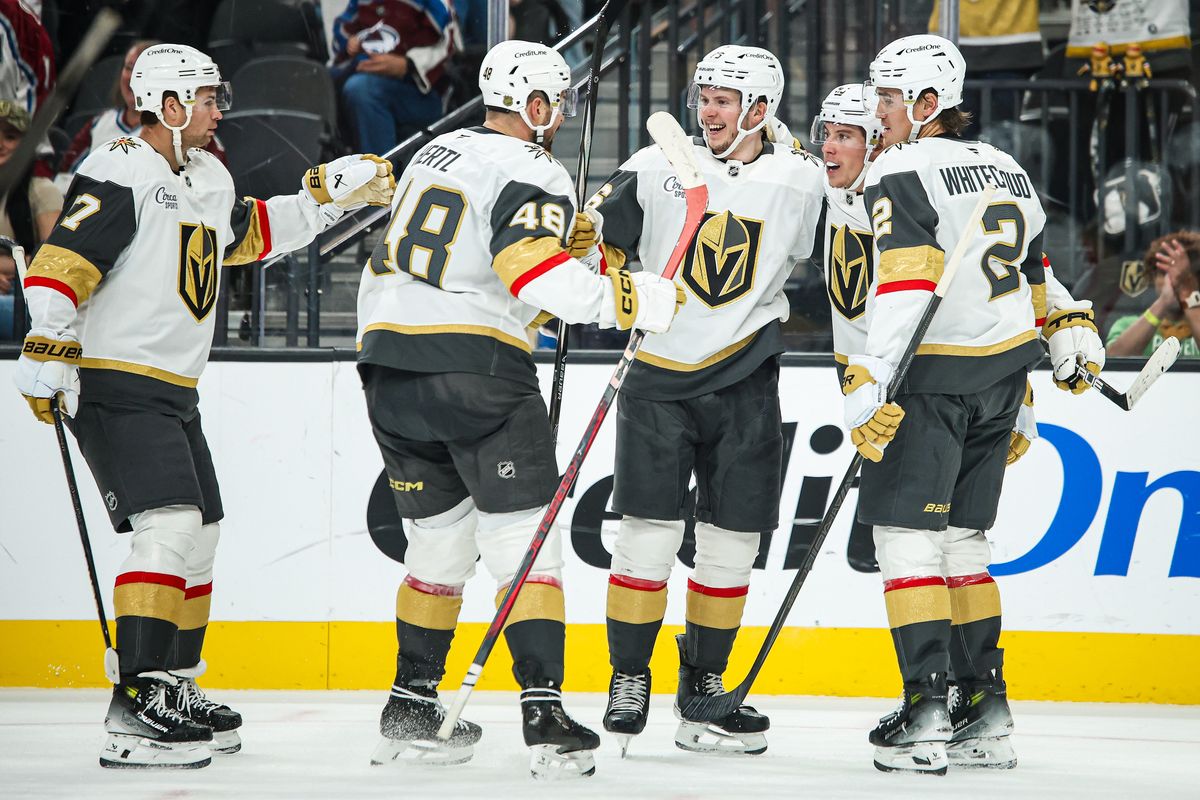 TST Images: Avalanche defeat the Golden Knights, 4-2, at T-Mobile Arena