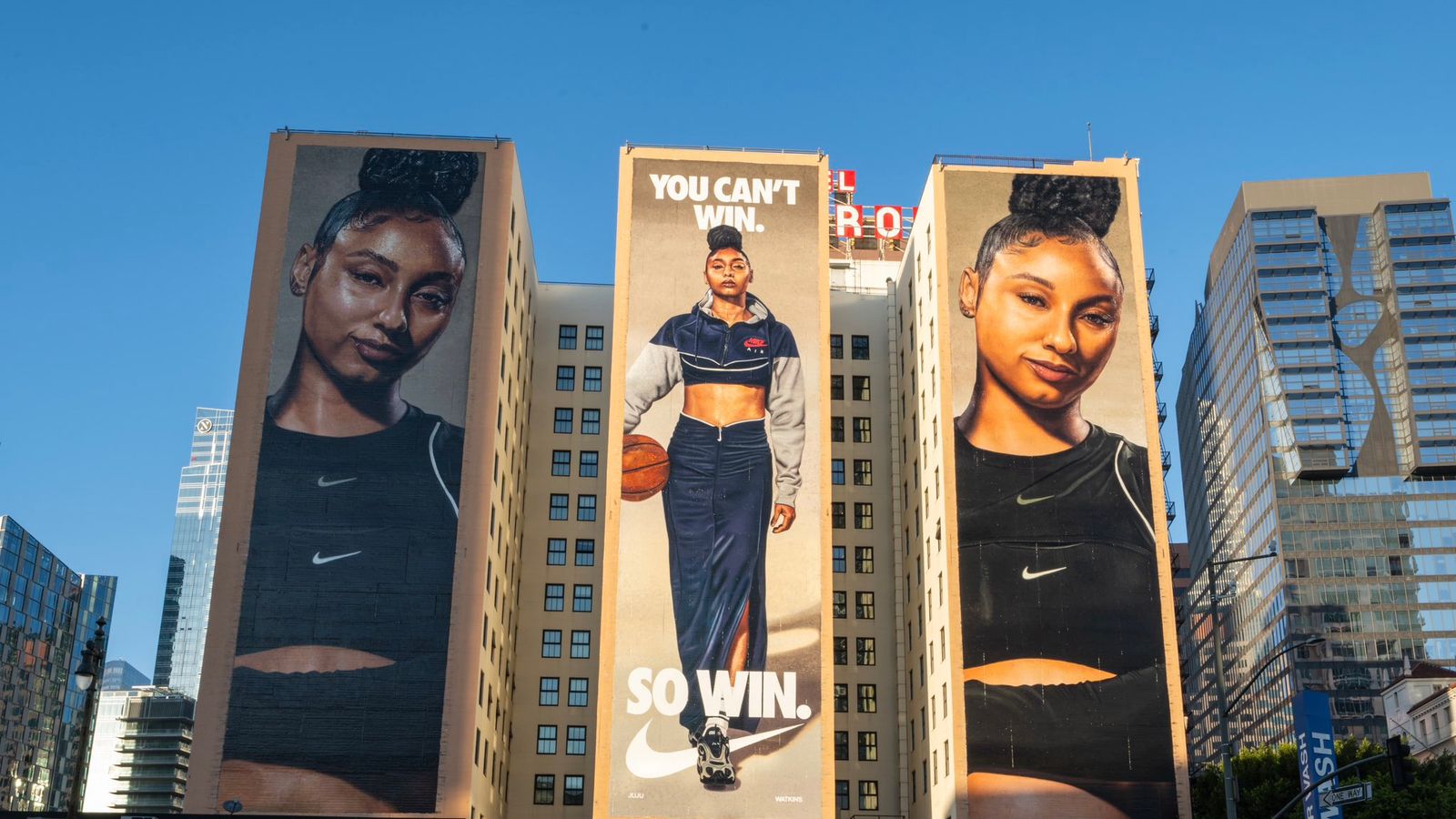 JuJu X Nike Pop up on the USC Campus