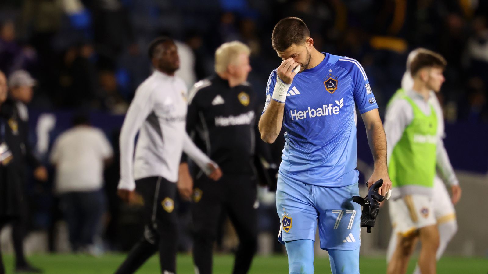 Galaxy collapse late in loss to Orlando