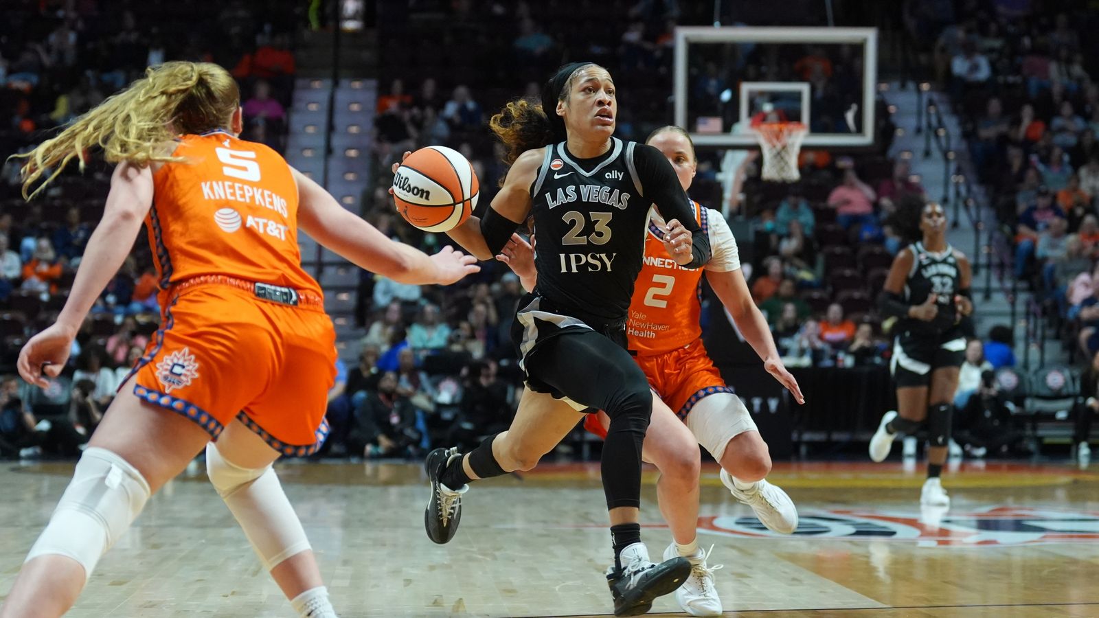 Carter, bench fuel Aces’ dominant win against the Sun