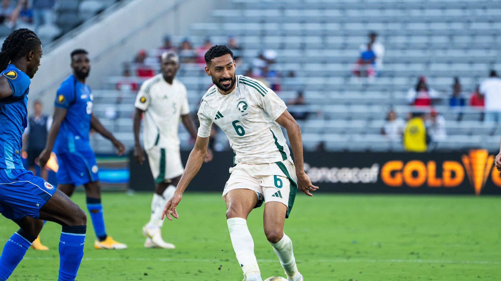 Saudi Arabia outlast Haiti in Gold Cup debut