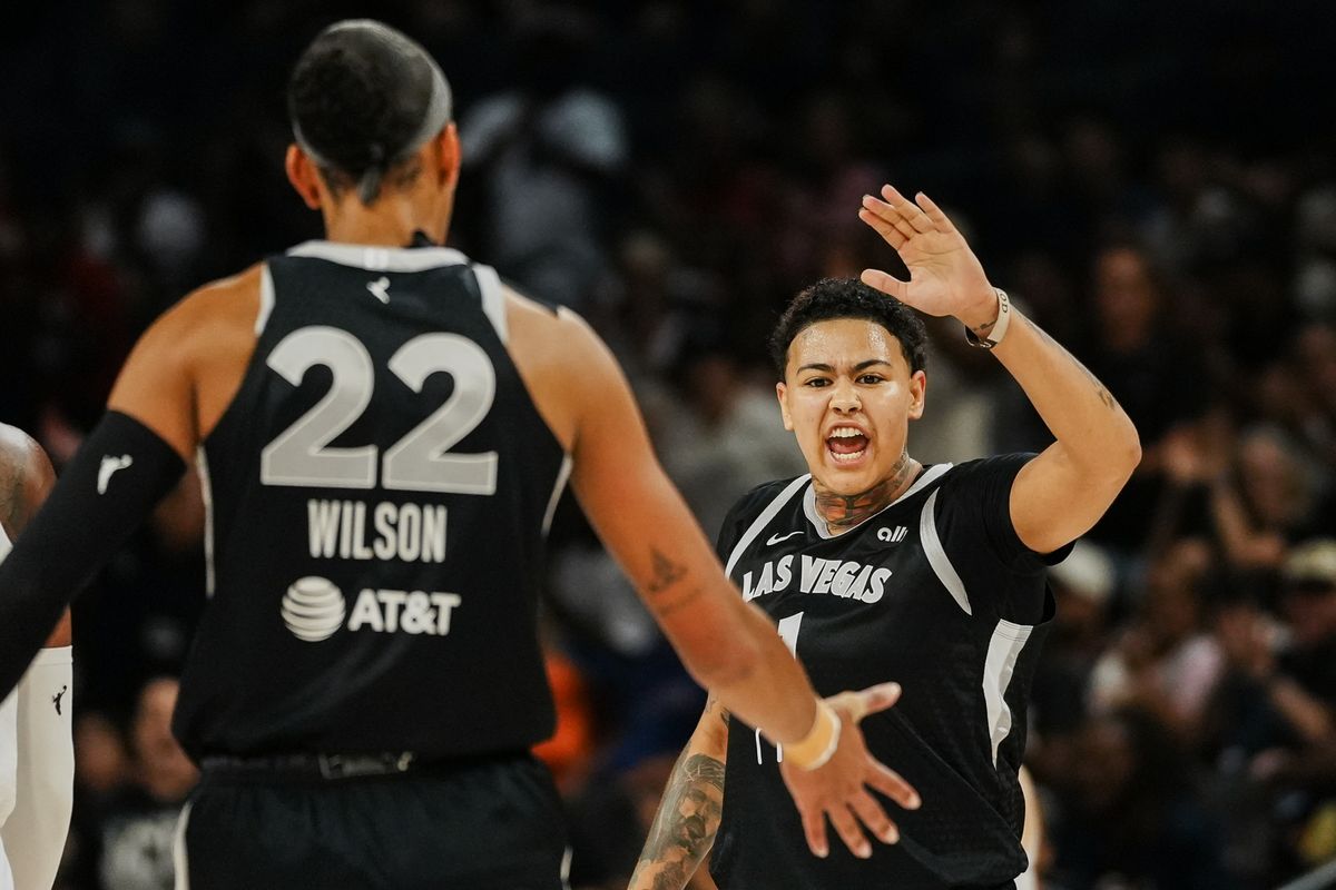 TST Images: Aces defeat Mercury, 83-61, at Michelob Ultra Arena