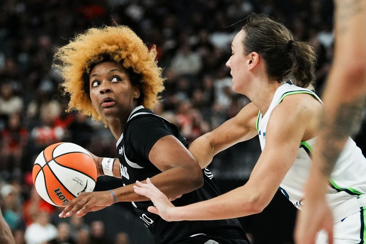 TST Images: Aces defeat Lynx, 97-87, at T-Mobile Arena