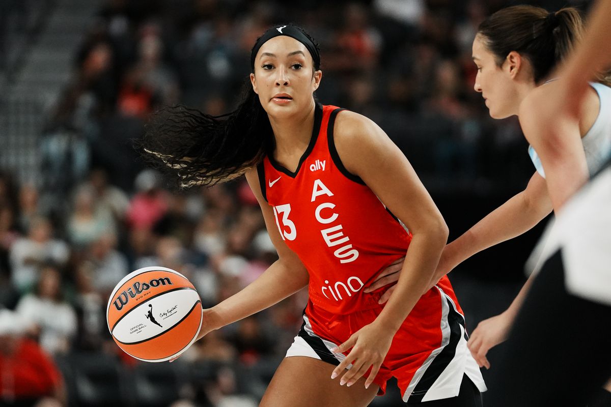 TST Images: Aces defeat Sky, 80-66, at T-Mobile Arena