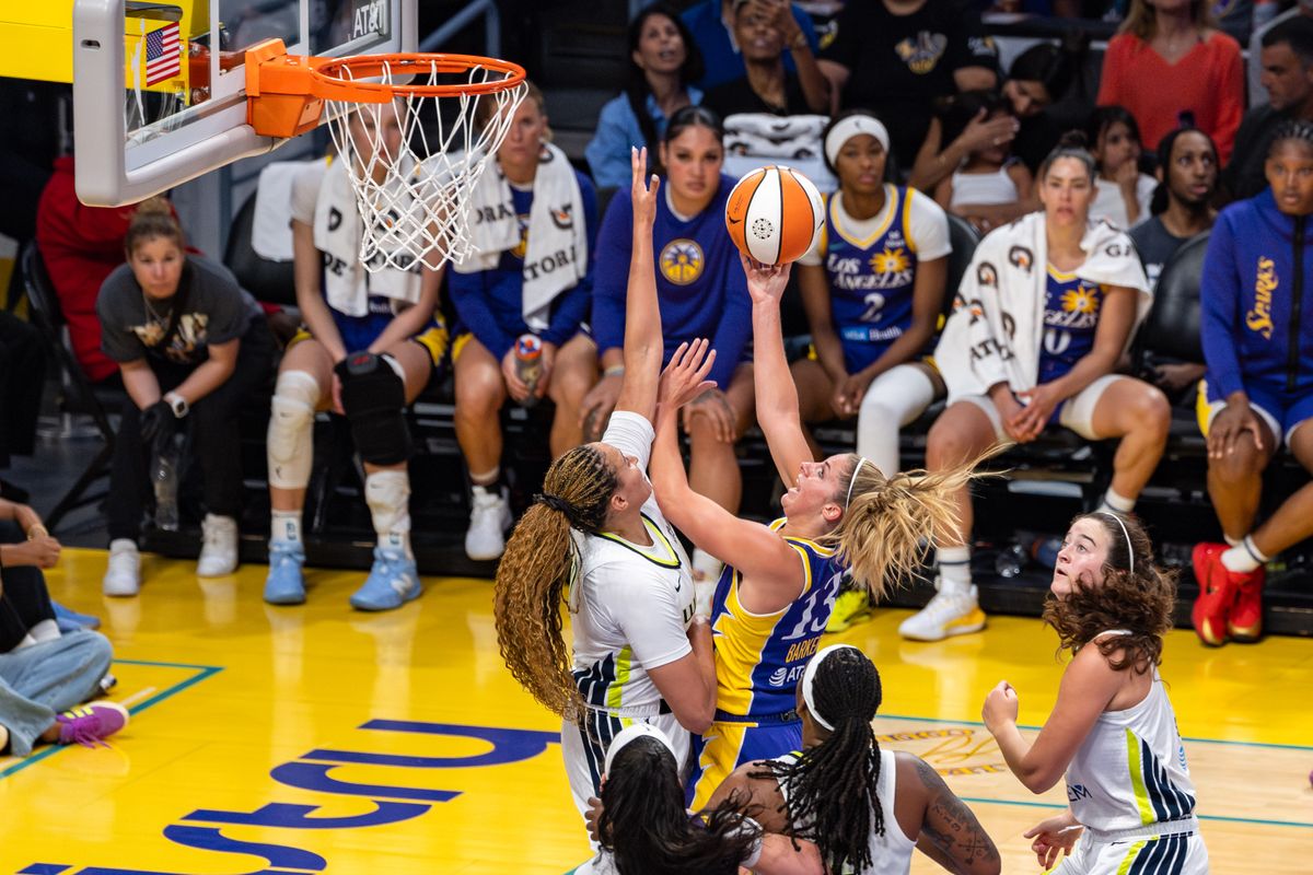 TST Images: Sparks defeat Wings, 91-77, at Crypto.com Arena