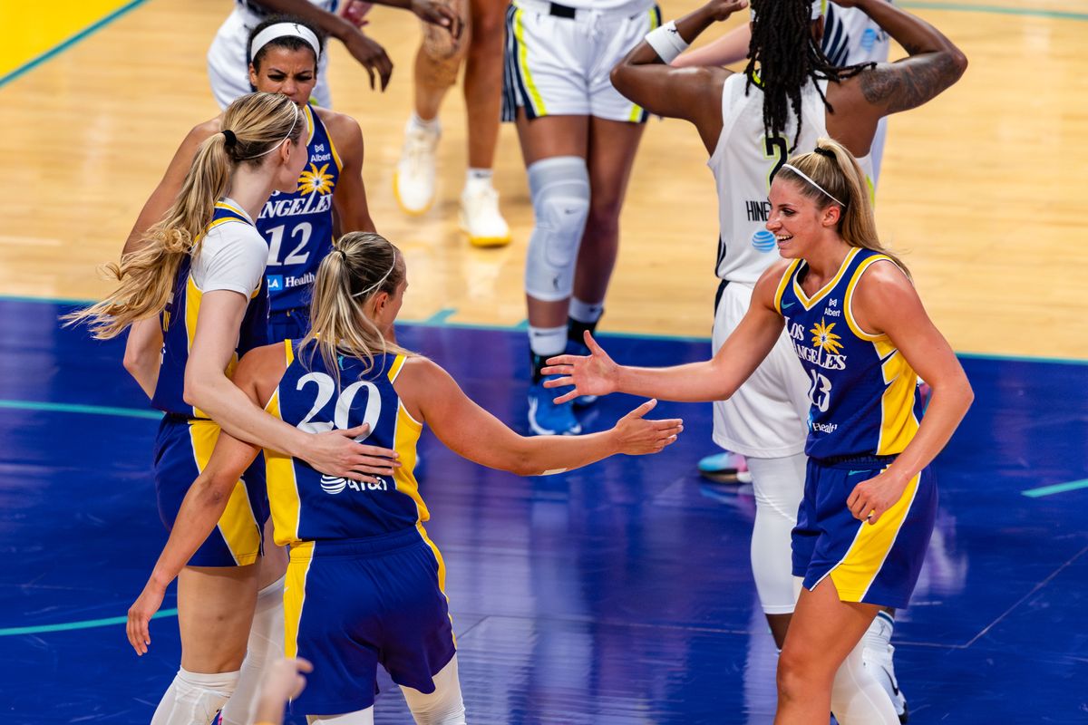 TST Images: Sparks defeat Wings, 91-77, at Crypto.com Arena